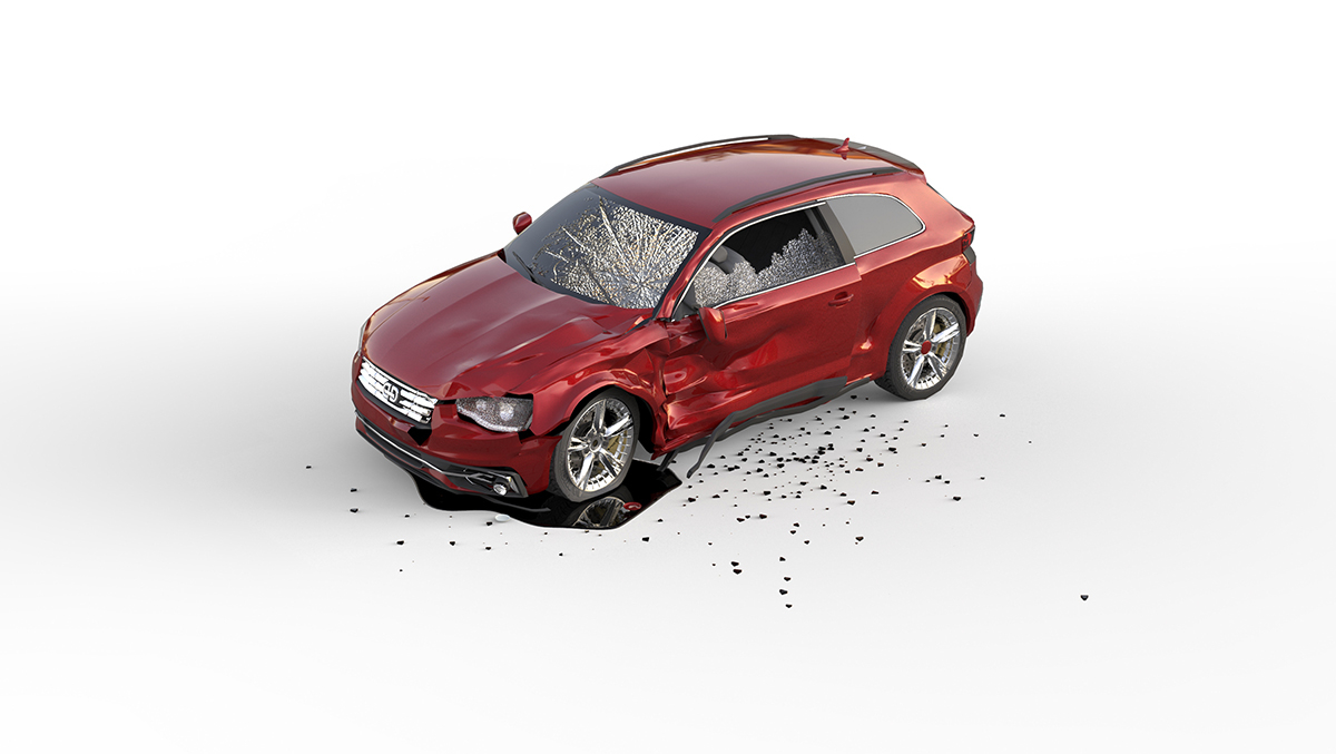 3D accident cars - TurboSquid 1337857
