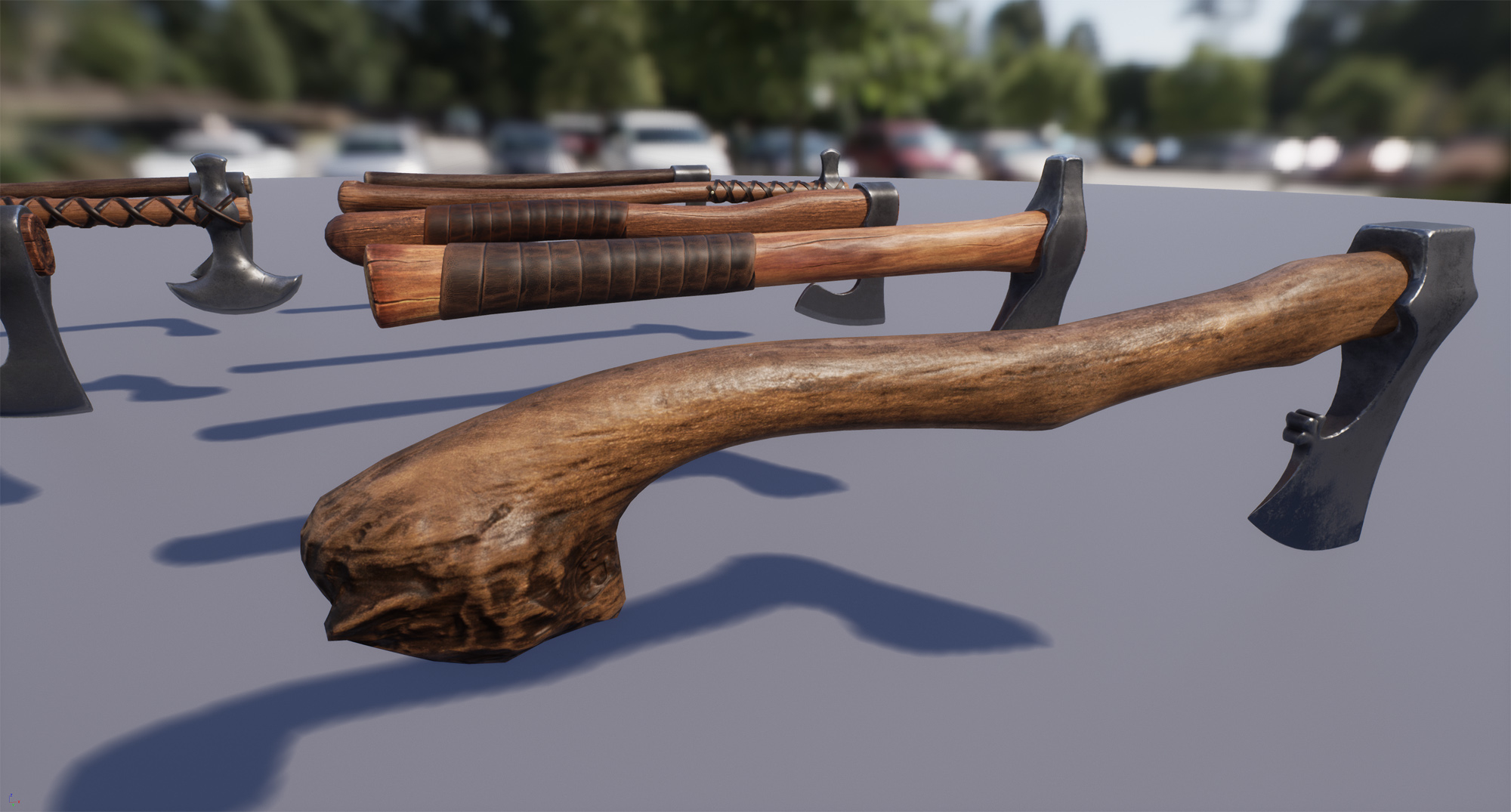 Ready axes pack ue4 3D model - TurboSquid 1337875