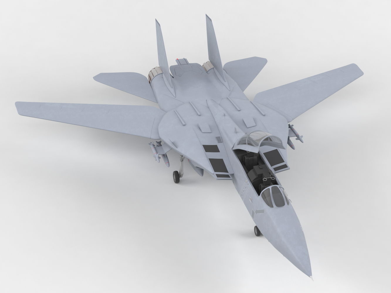 F-14 tomcat 3D model - TurboSquid 1337898
