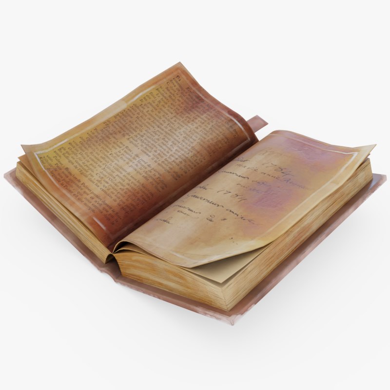 3D stylized book open - TurboSquid 1338041