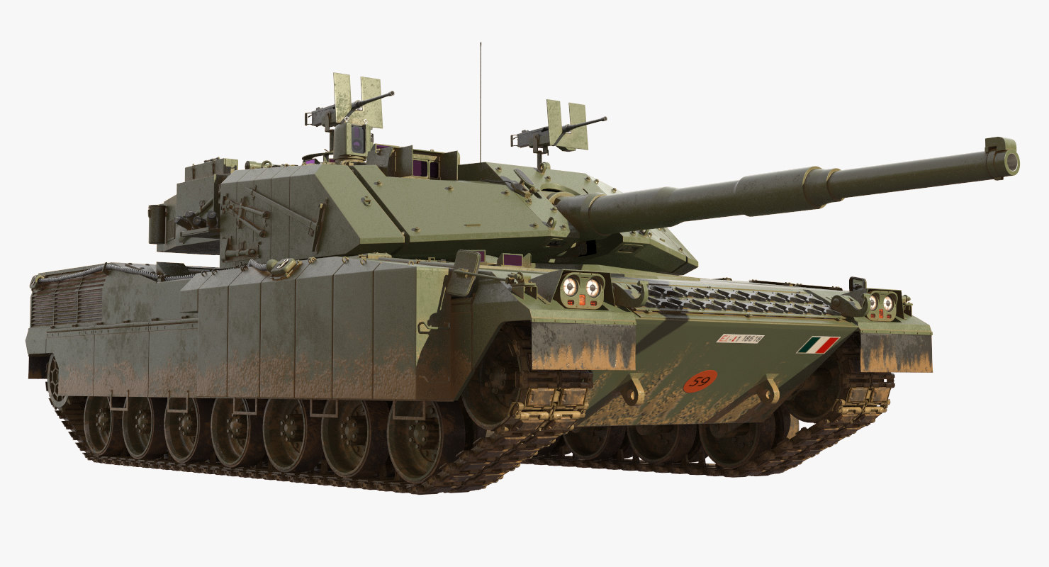 3D ariete main battle tank - TurboSquid 1338063