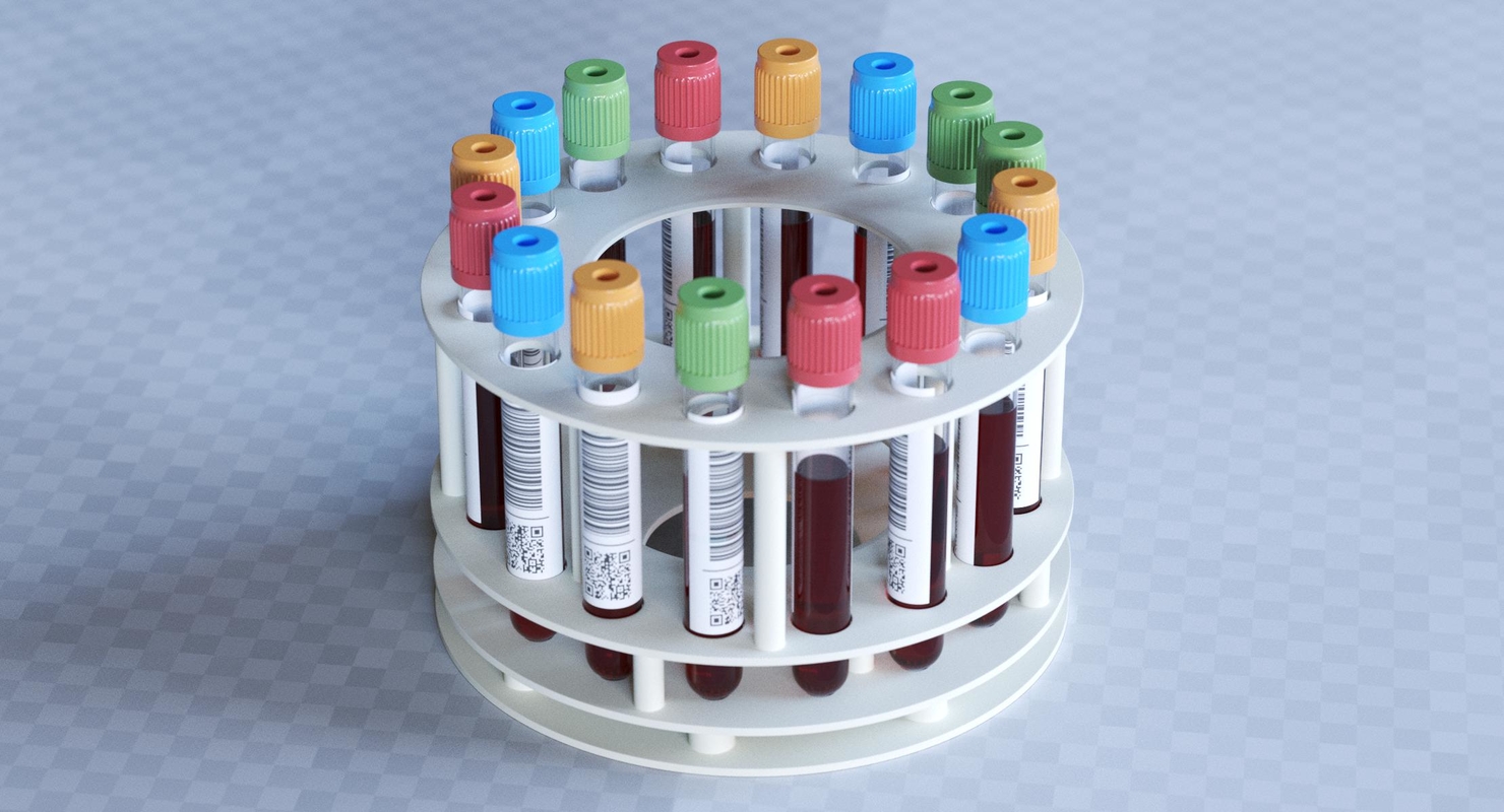Blood samples 3D model - TurboSquid 1338300