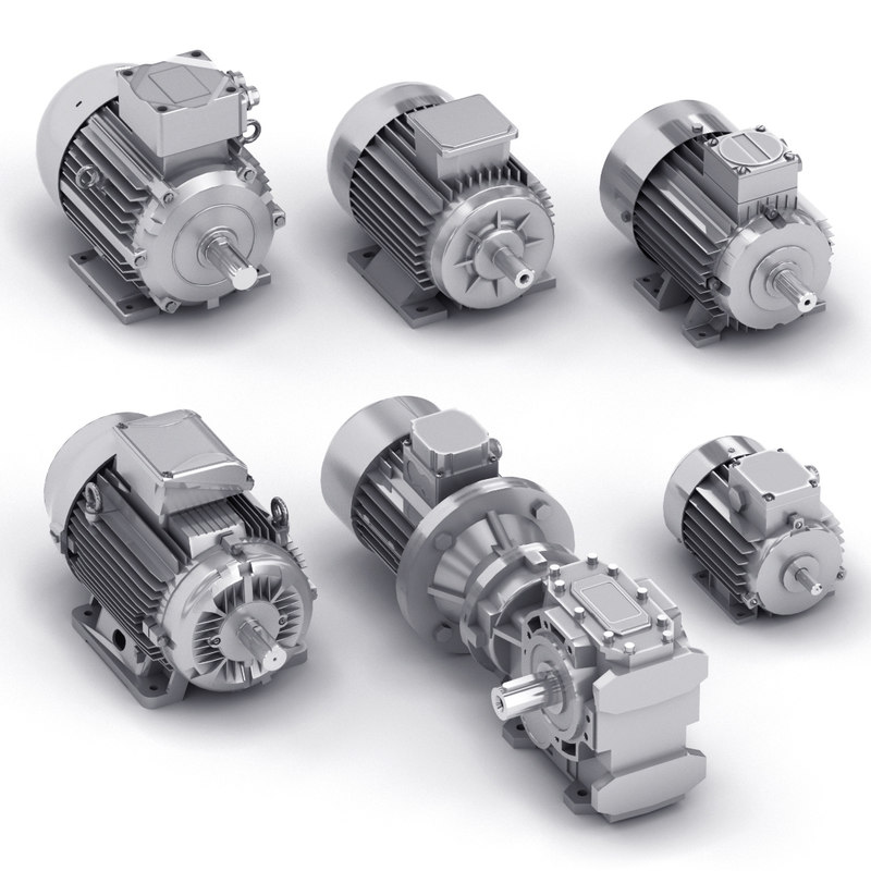 Electric motor pack 3D model - TurboSquid 1338473