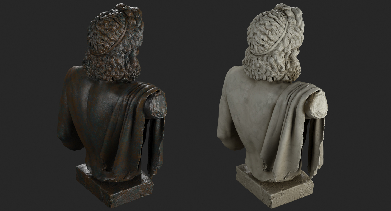Zeus sculpture 3D - TurboSquid 1337754