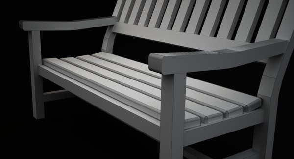 Wood reclining chair 3D model - TurboSquid 1333770