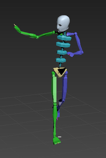 Motion FBX red yellow card