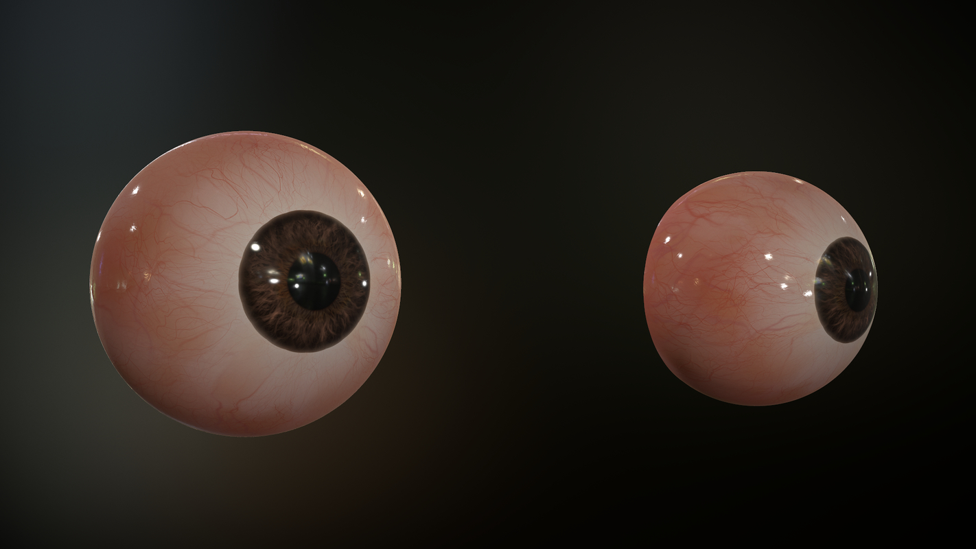 3D model realistic human eye pbr - TurboSquid 1338624