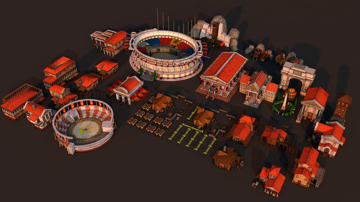 Rome city 3D - TurboSquid 1338638