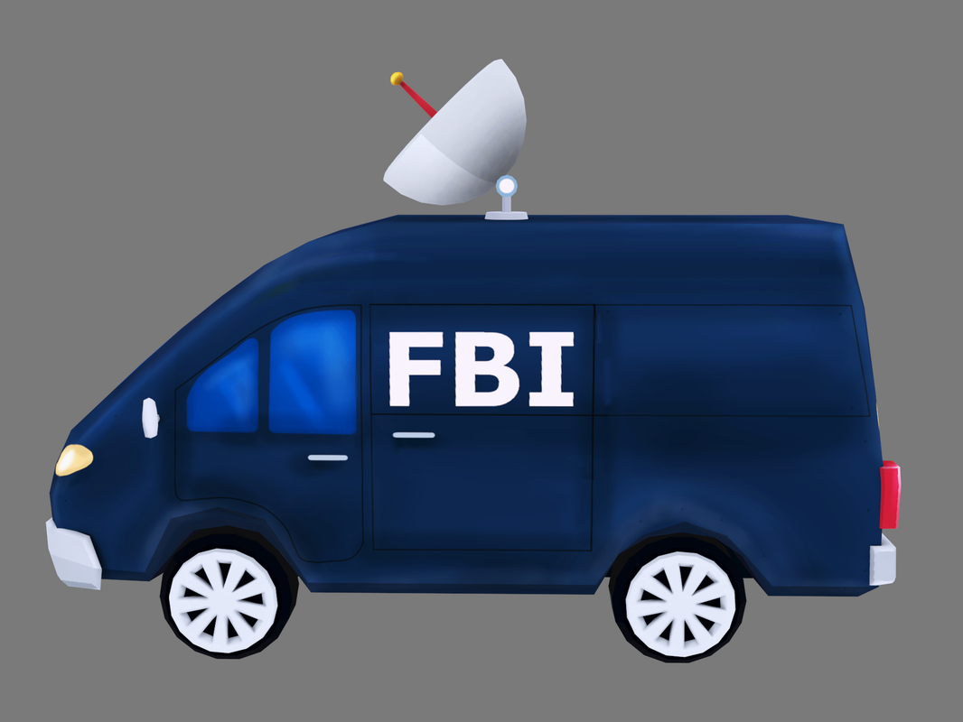 FBI车3D模型 - TurboSquid 1338794