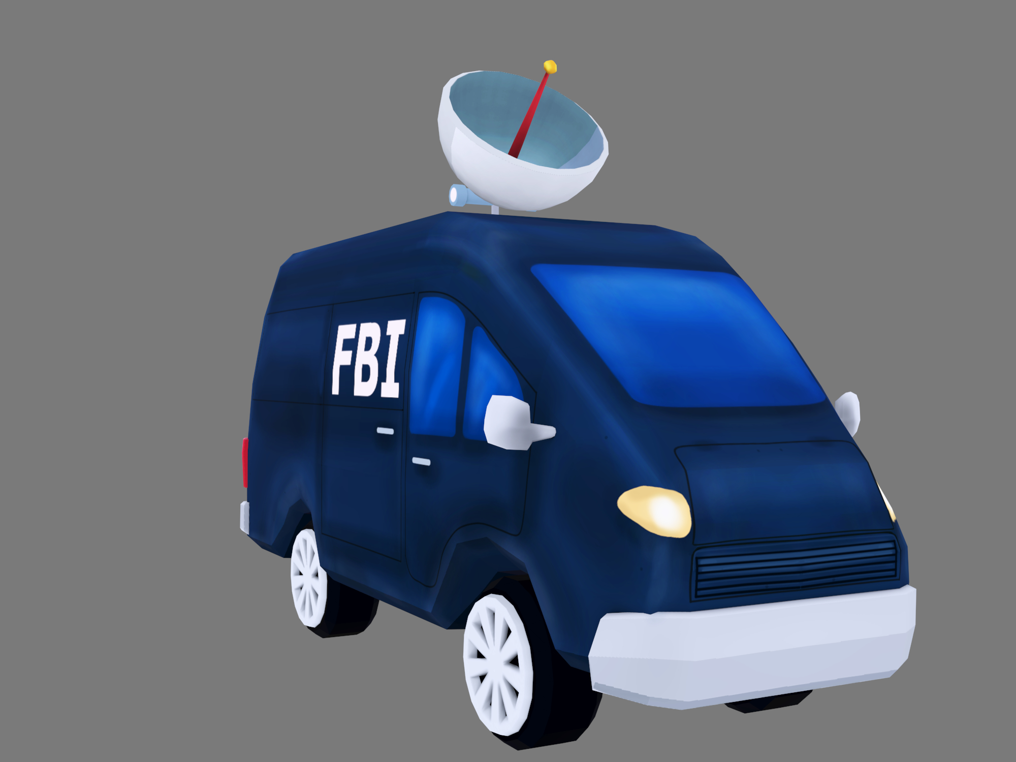 FBI车3D模型 - TurboSquid 1338794