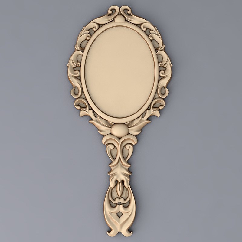 3D hand mirror - TurboSquid 1338943
