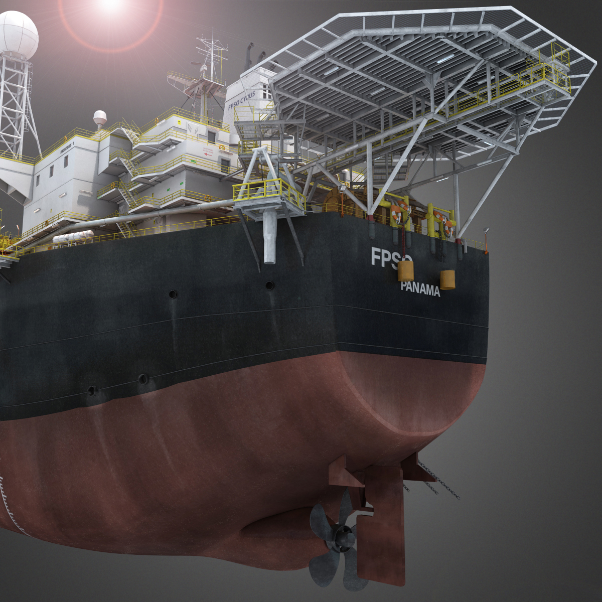 Fpso 3D model - TurboSquid 1345139