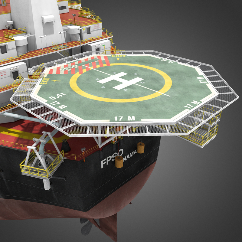 Fpso 3D model - TurboSquid 1345139