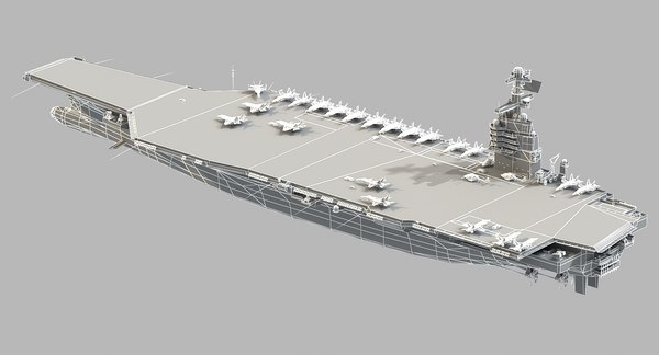 Uss john f kennedy 3D model - TurboSquid 1339034