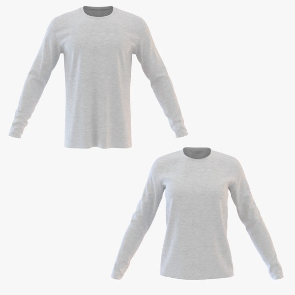 Mens neck t-shirt 3D model - TurboSquid 1154559