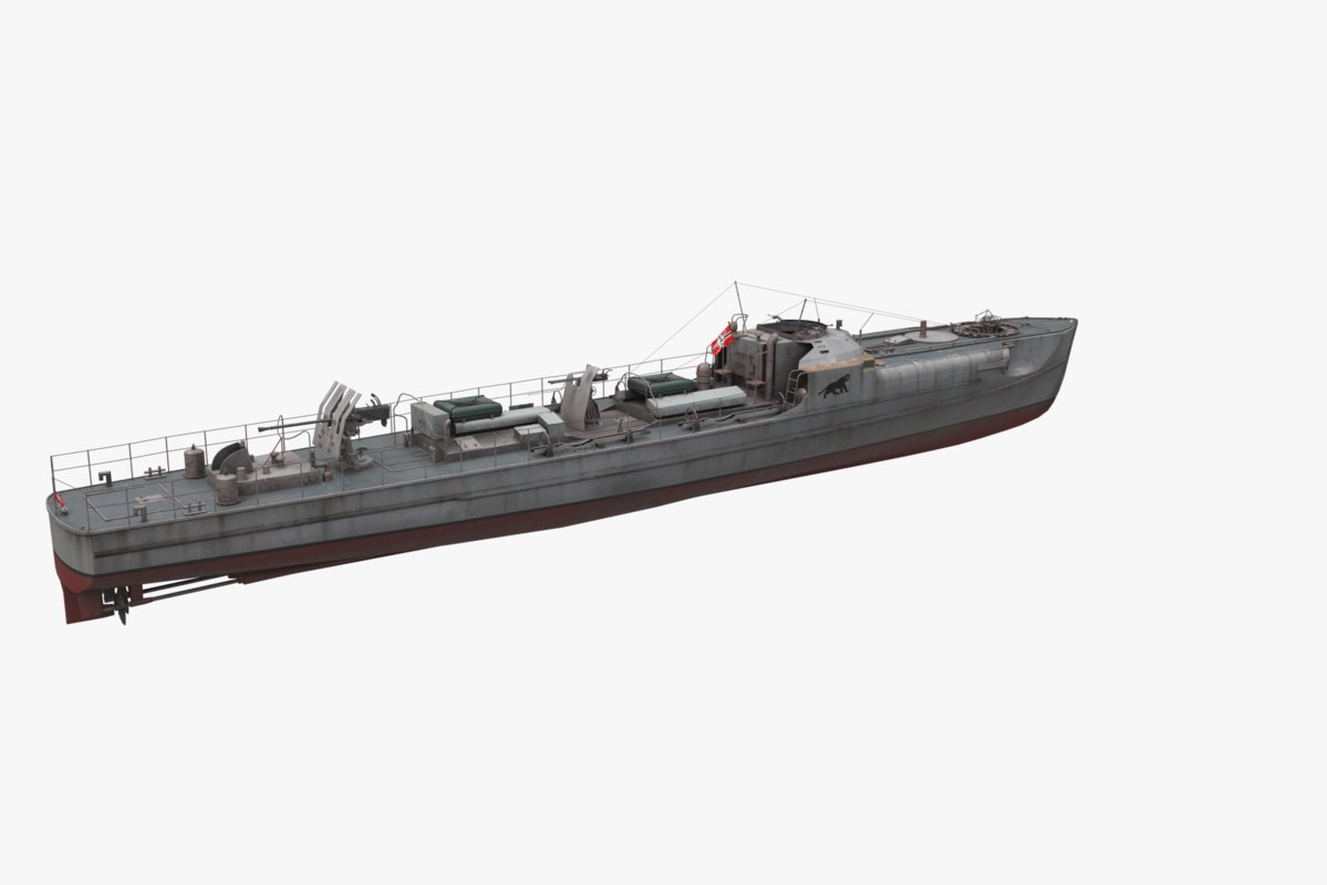 3D schnellboot s-100 - TurboSquid 1339139