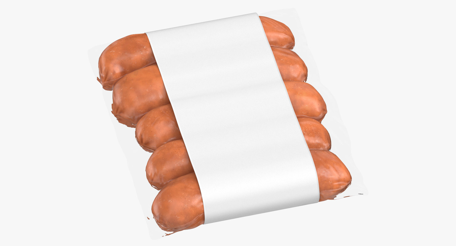 Wurstverpackung 03 01 3D-Modell - TurboSquid 1339193