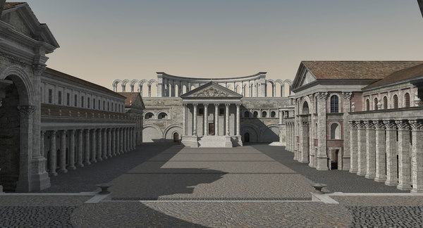 Ancient roman 3D model - TurboSquid 1339347