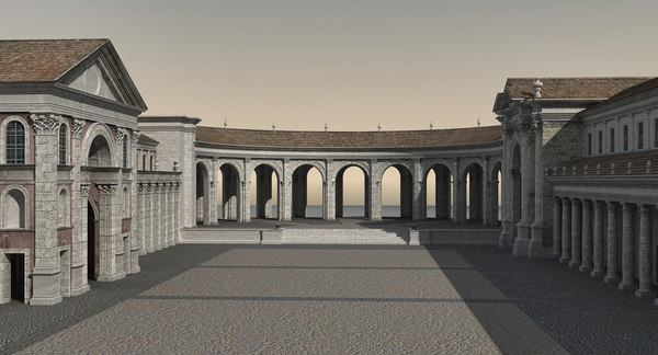 Ancient roman 3D model - TurboSquid 1339347