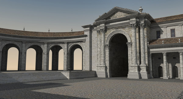 Ancient roman 3D model - TurboSquid 1339347