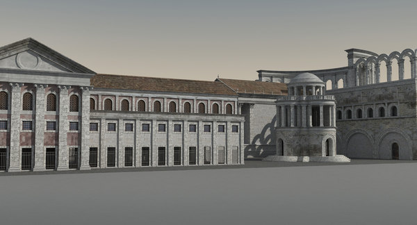 Ancient roman 3D model - TurboSquid 1339347