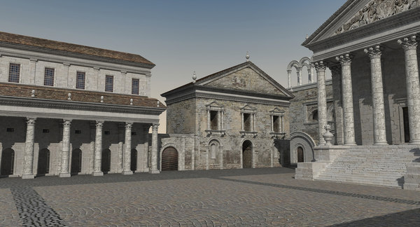 Ancient roman 3D model - TurboSquid 1339347