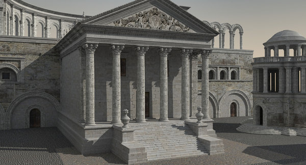 Ancient roman 3D model - TurboSquid 1339347