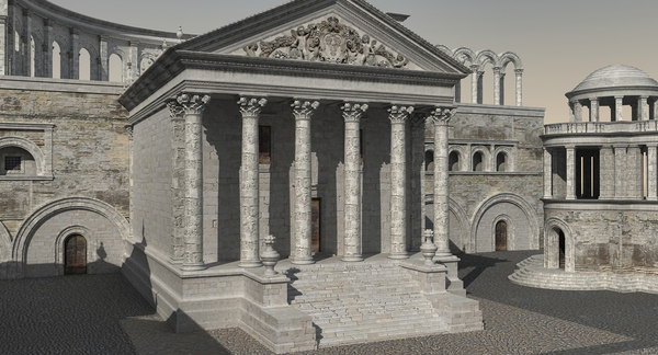 Ancient roman 3D model - TurboSquid 1339347