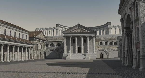 Ancient roman 3D model - TurboSquid 1339347