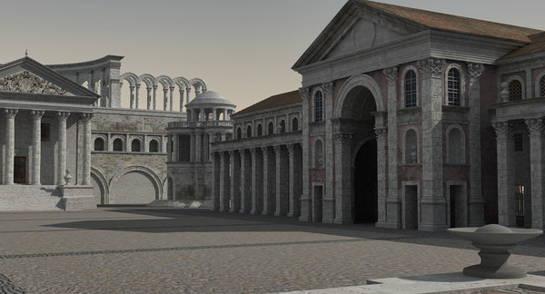 Ancient roman 3D model - TurboSquid 1339347
