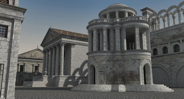 Ancient roman 3D model - TurboSquid 1339347
