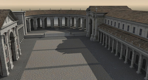 Ancient roman 3D model - TurboSquid 1339347