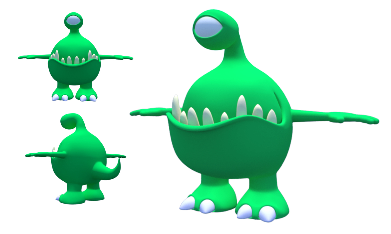 3D monster animation - TurboSquid 1339416