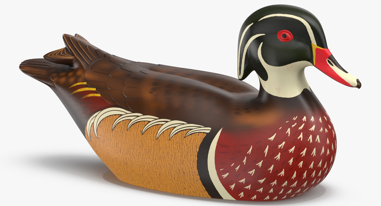Duck decoy 02 3D model - TurboSquid 1339431