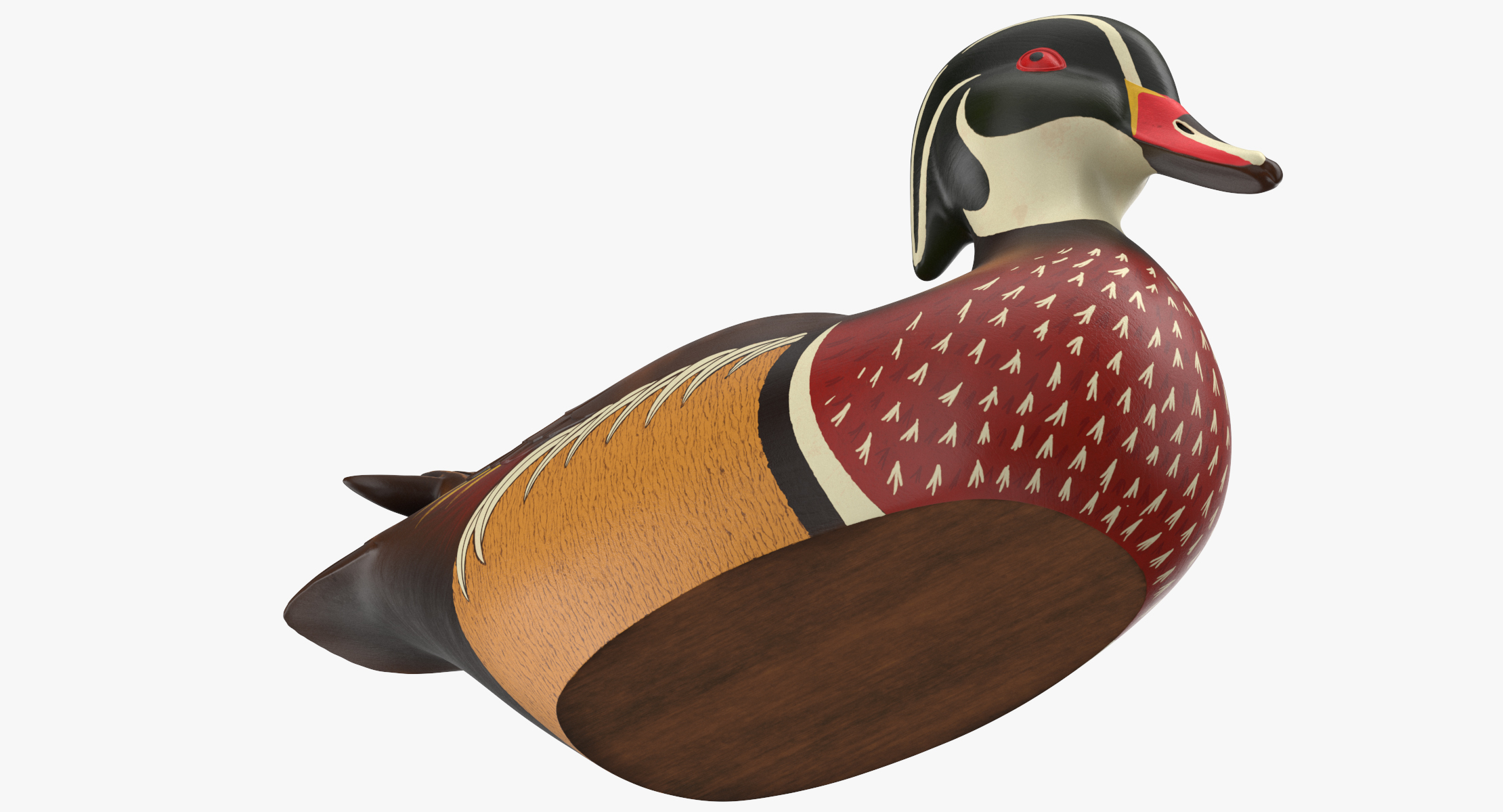 Duck decoy 02 3D model - TurboSquid 1339431