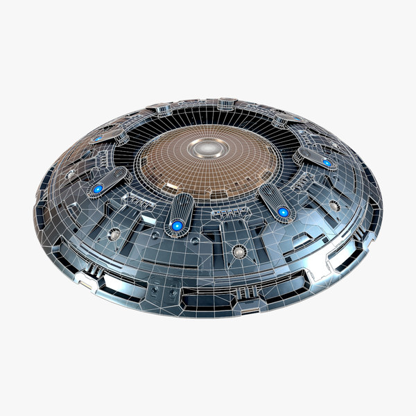 Space ufo 3D model - TurboSquid 1339606