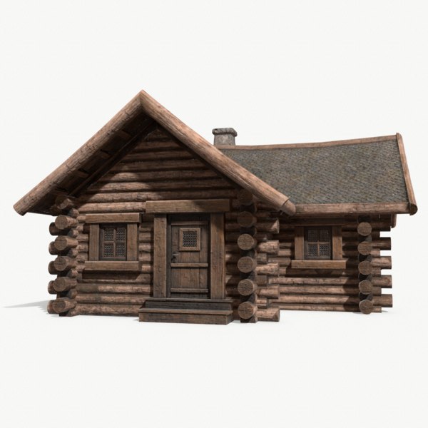 Log Cabin 3D Models for Download | TurboSquid