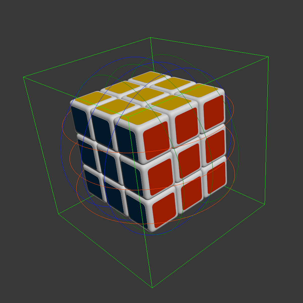 Rubiks cube animate 3D model - TurboSquid 1339698