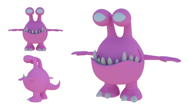 3D модель монстр - TurboSquid 1339630