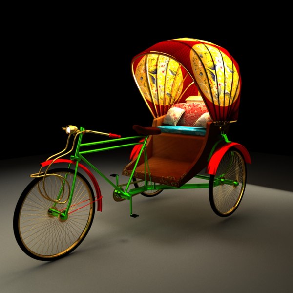 Rickshaw 3D Models for Download | TurboSquid