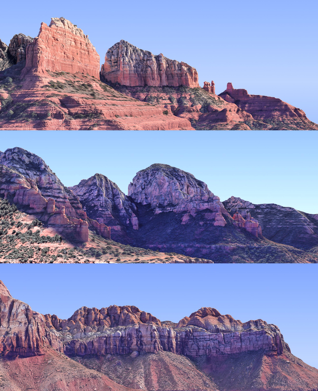 Arizona mountains pack 3 3D model - TurboSquid 1339856
