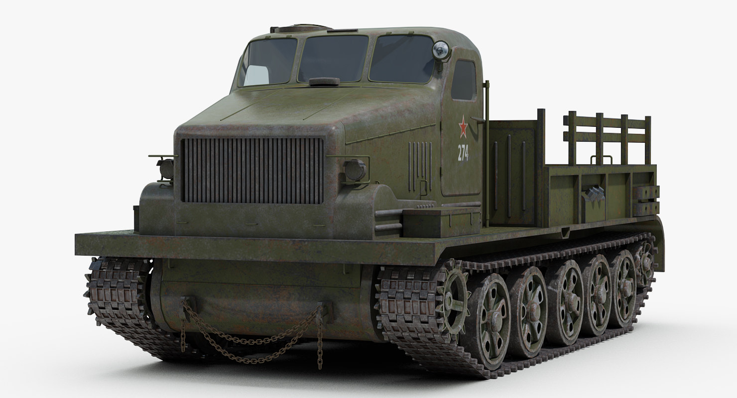 3D model ww2 at-t soviet russian artillery - TurboSquid 1339942