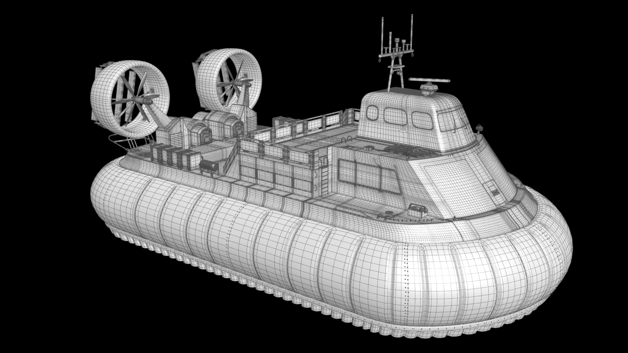 3D msb hovercraft - TurboSquid 1339977