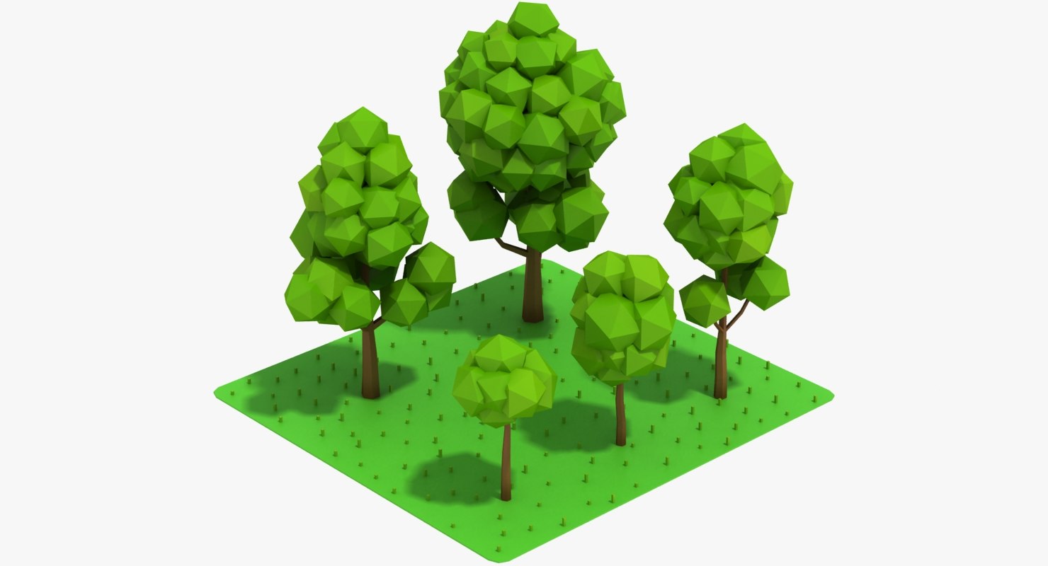 3D forest - TurboSquid 1340063