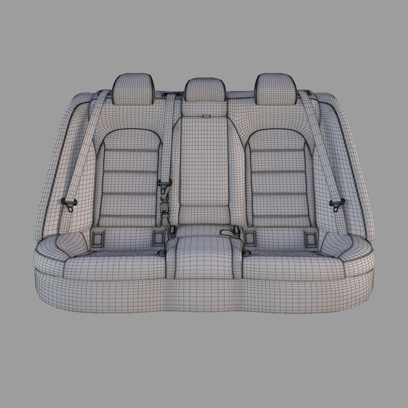 Car seat 3D model - TurboSquid 1340085