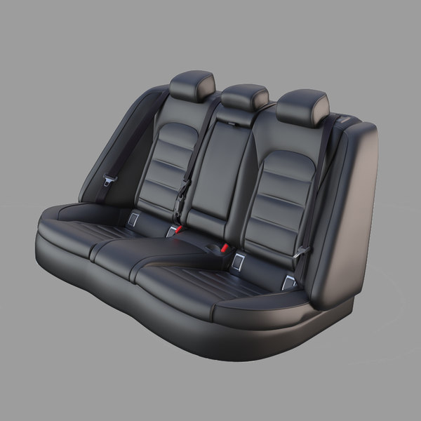 Car seat 3D model - TurboSquid 1340085