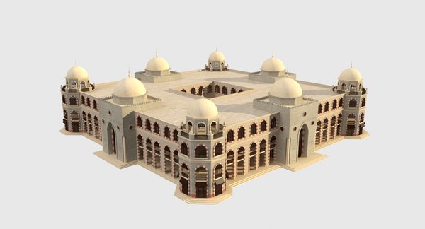 Building islamic 3D model - TurboSquid 1173859