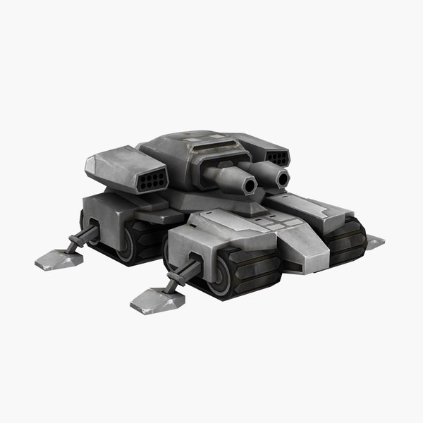 3d polish concept tank model