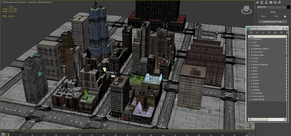 3d model nyc streets