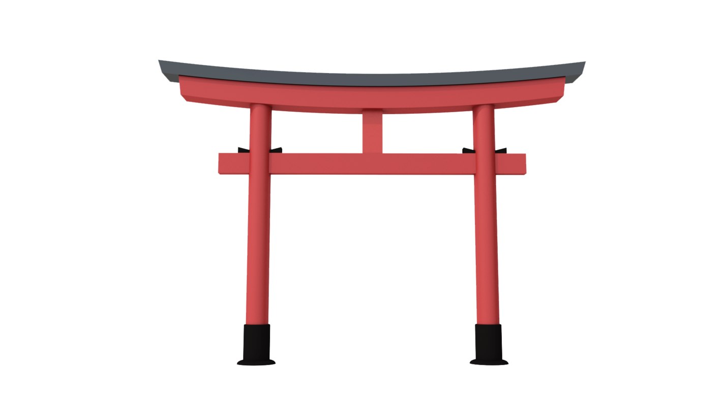 Free japan torri 3D model - TurboSquid 1340417